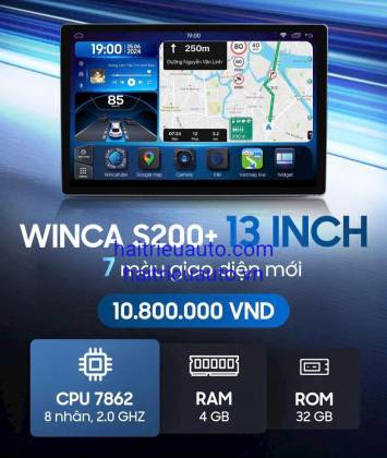 Màn hình android Winca S200+ 13in